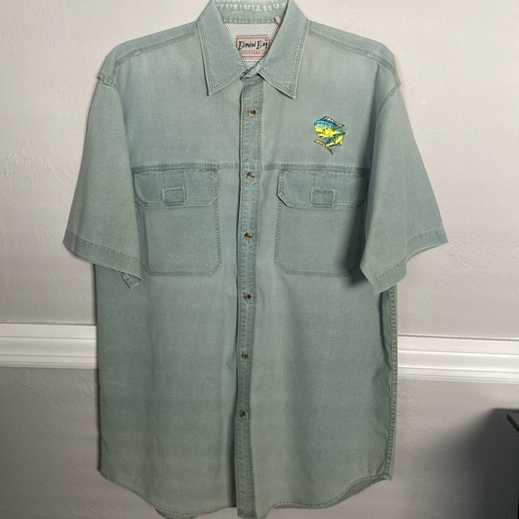 Bimini Bay Outfitters | Shirts | Bimini Bay Fishing Shirt Mens M | Poshmark